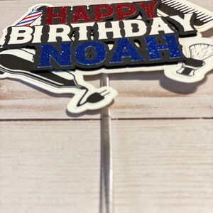 Personalized Barber Cake Topper | Barber Birthday Cake Topper | Barber ...