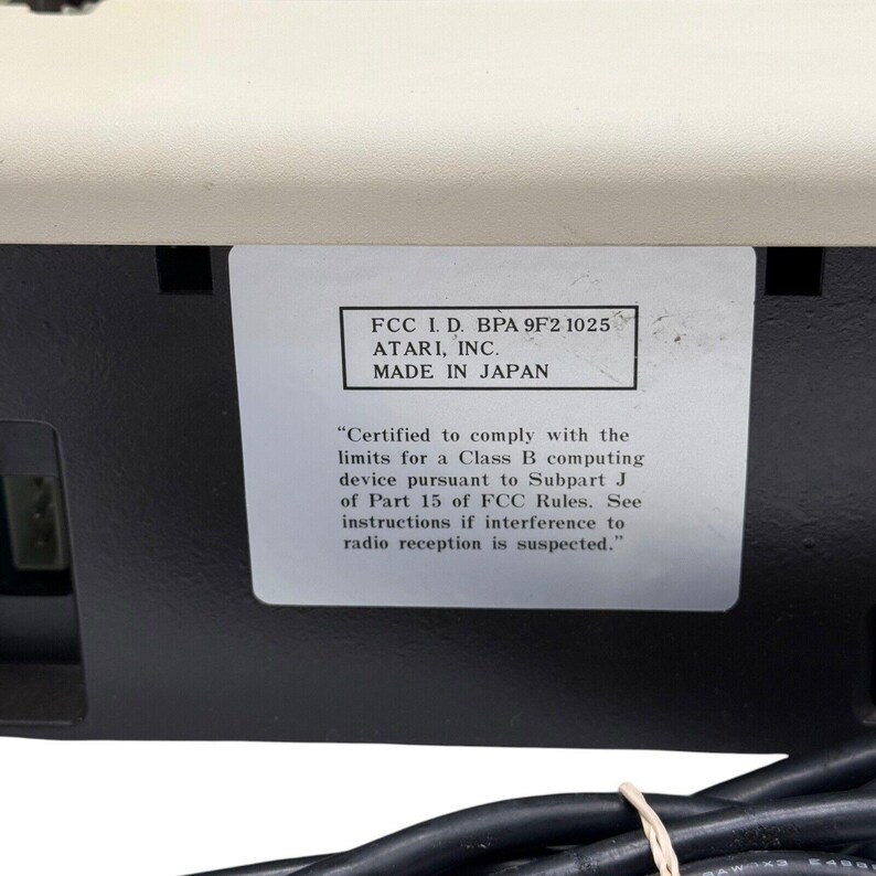 1982 Atari 1025 Dot Matrix Printer Vintage With Dry Ribbon Untested ...