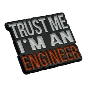 Engineer Enamel Pin - Trust Me I'm an Engineer - Lapel Pin - Gift - Etsy