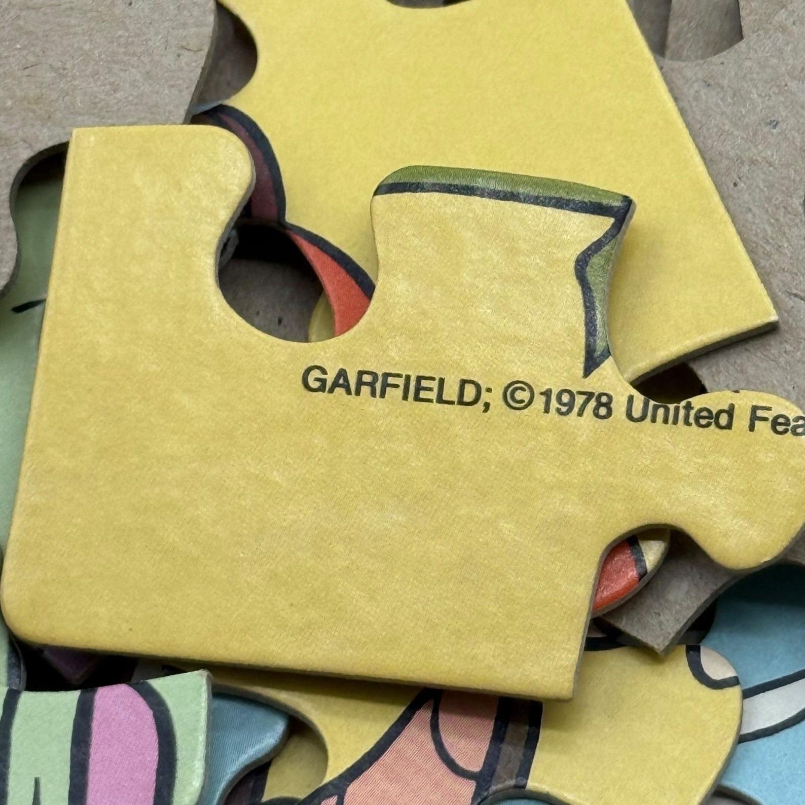 MB Garfield Puzzles 1978 Vintage 60 Piece Lot Cartoon Collectible - Etsy
