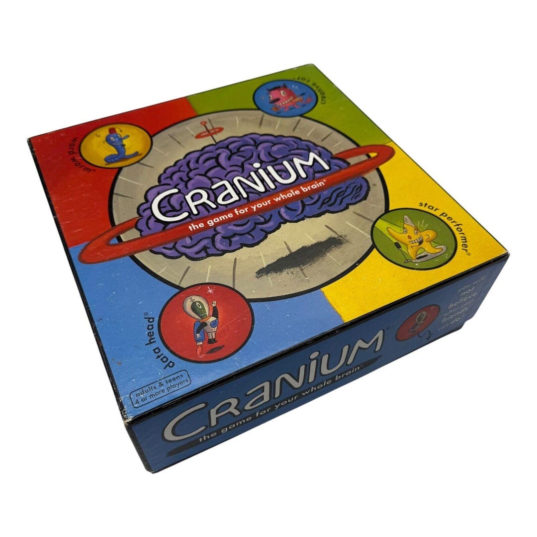Cranium Brain Board Game 2002 Family Fun - Etsy