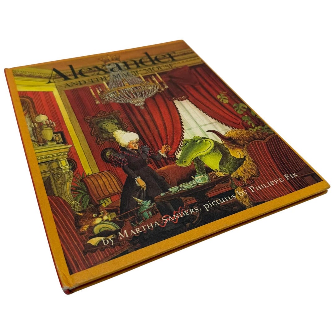 Alexander and the Magic Mouse Vintage Childrens Picture Book Martha ...