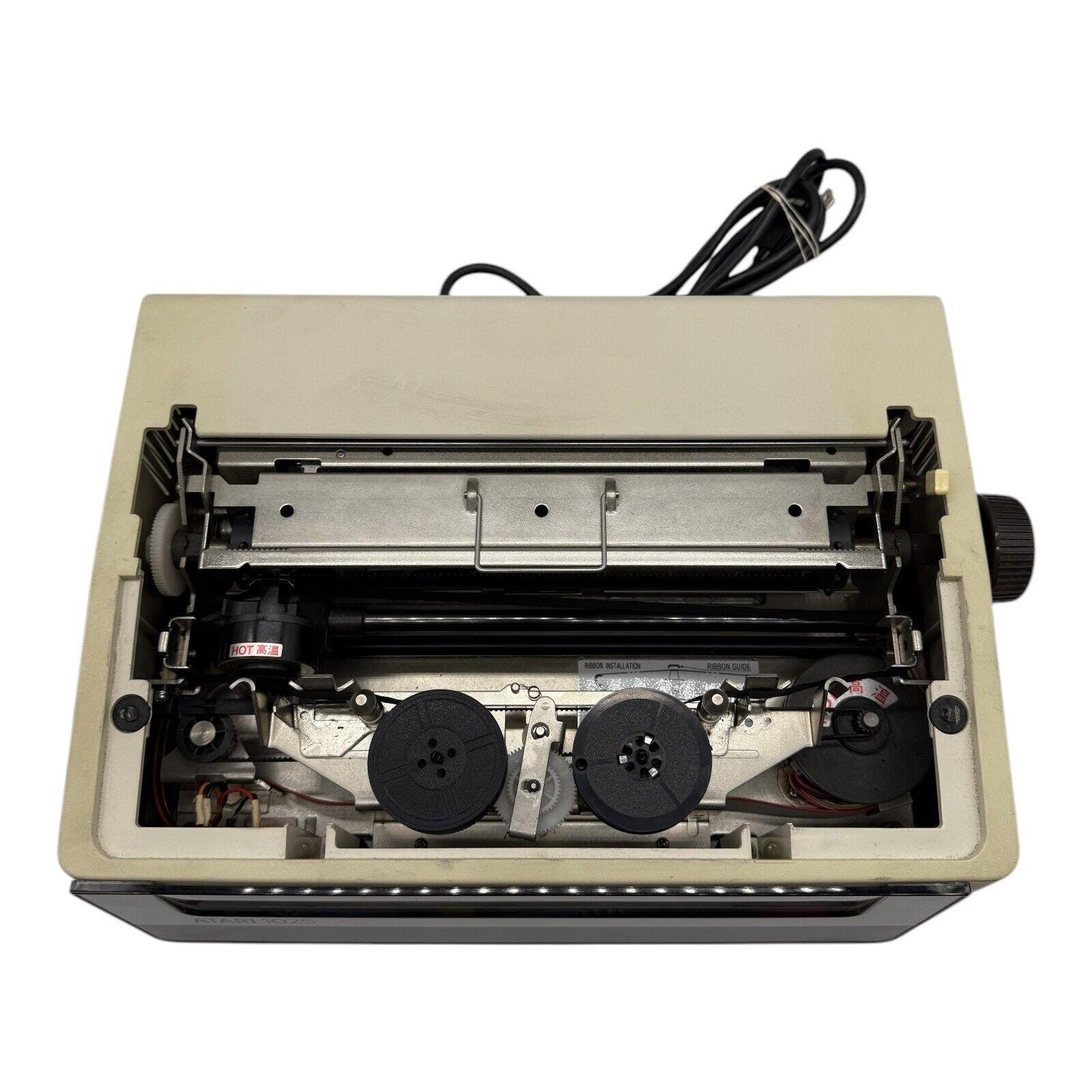 1982 Atari 1025 Dot Matrix Printer Vintage With Dry Ribbon Untested ...