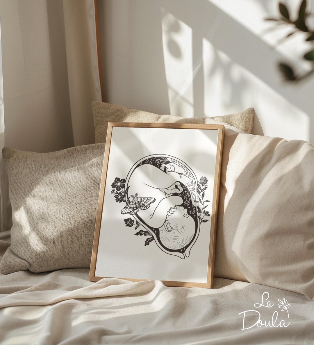 COCON Poster / Doula, Midwife, Art, Birth, Childbirth, Uterus, Midwife ...