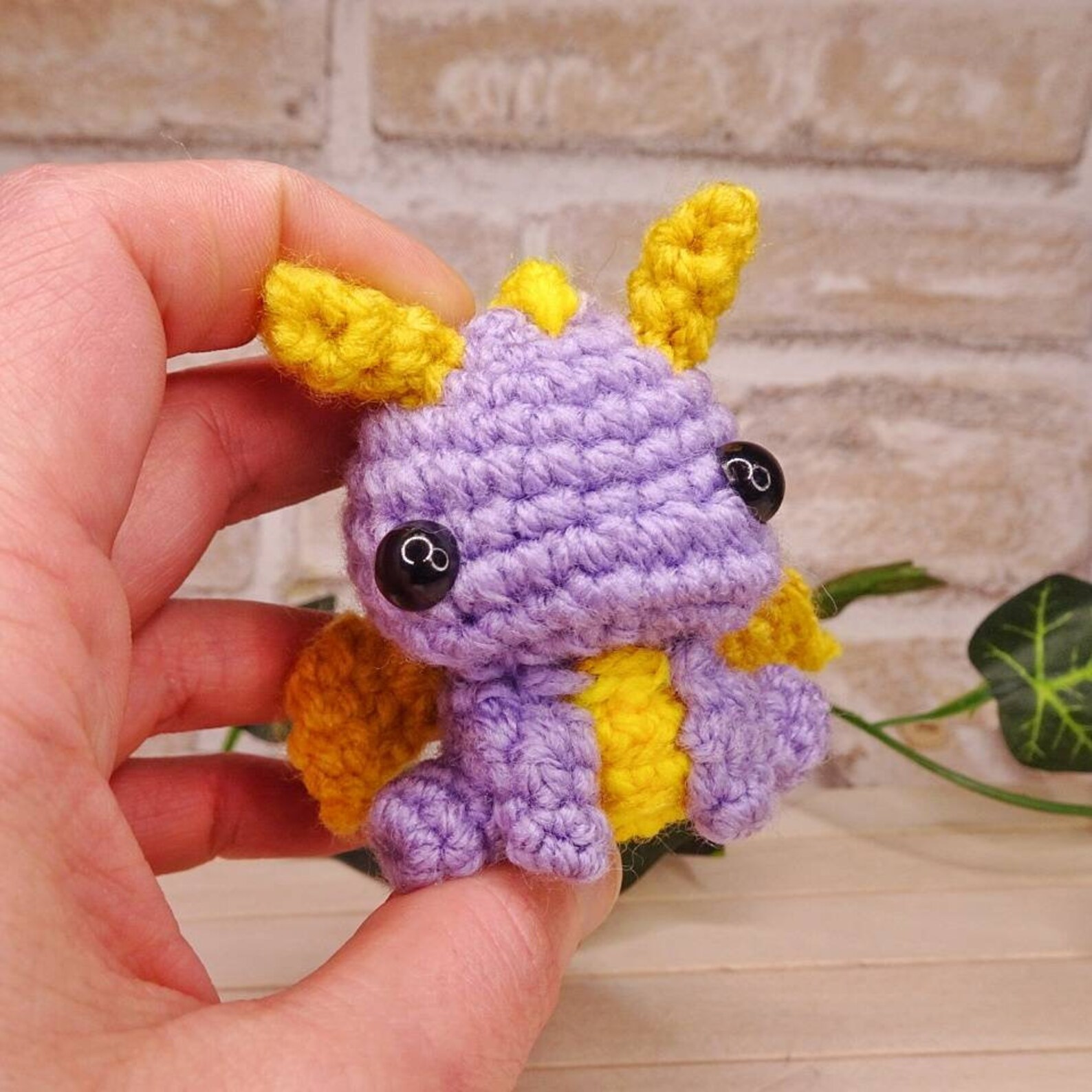 Spyro Cute Amigurumi Plush Keychain Dragon Custom Ps4 Ps5 - Etsy