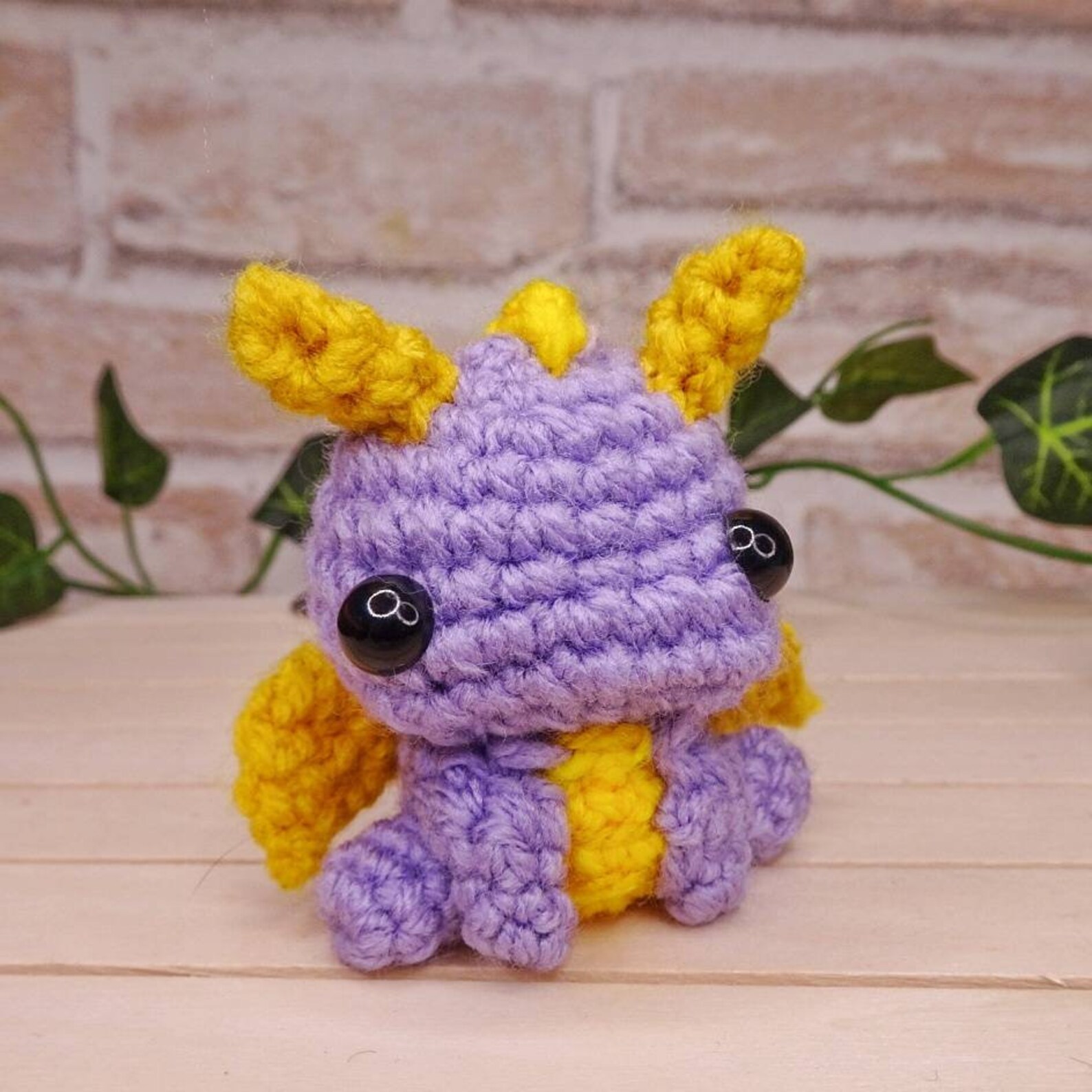 Spyro Cute Amigurumi Plush Keychain Dragon Custom Ps4 Ps5 - Etsy