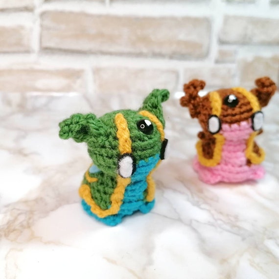 Stuffed Animals & Plushies Crochet Venipede Pokemon Plush Toys etna.com.pe