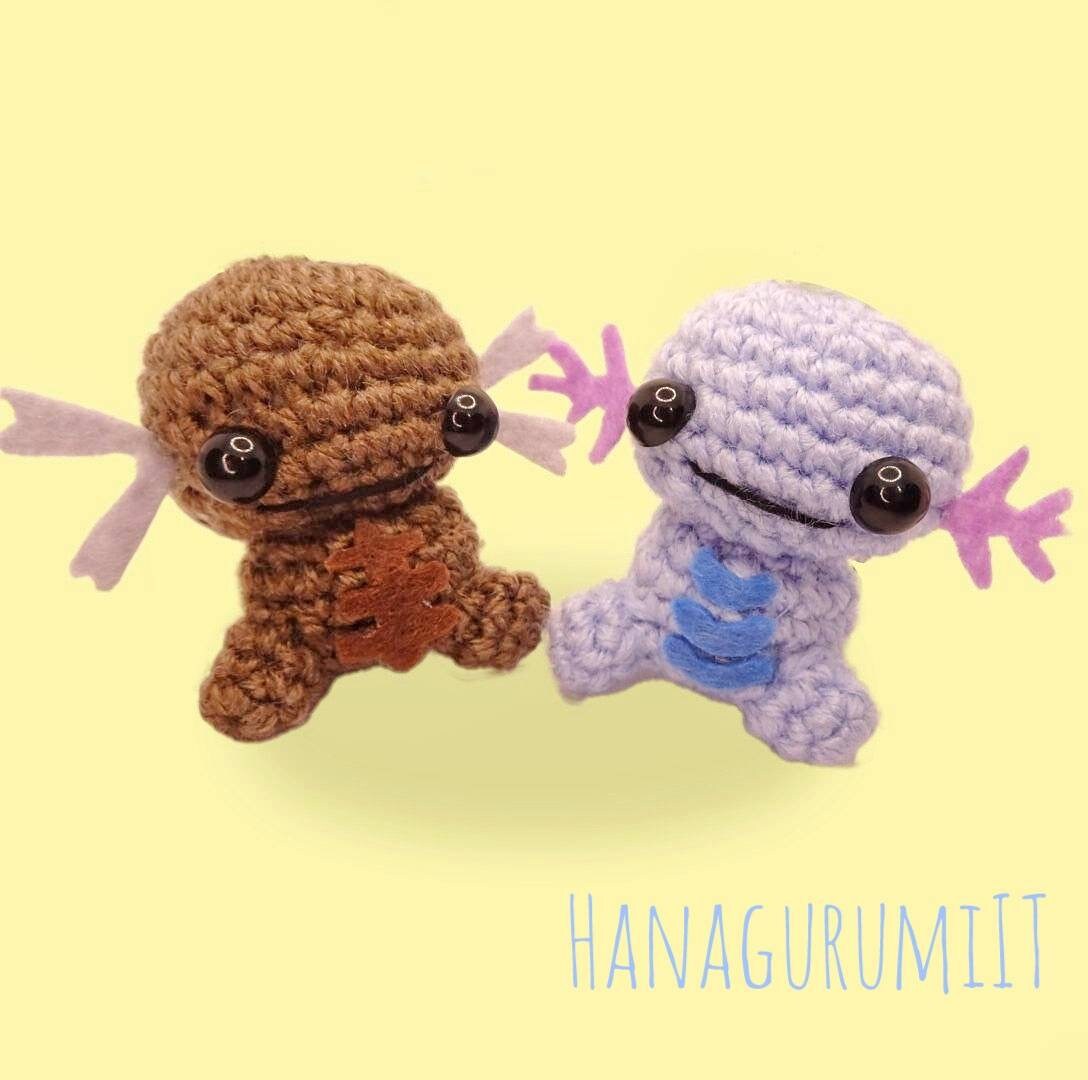 Wooper and Paldean Wooper Tiny Plush Keychain From Pokemon - Etsy UK