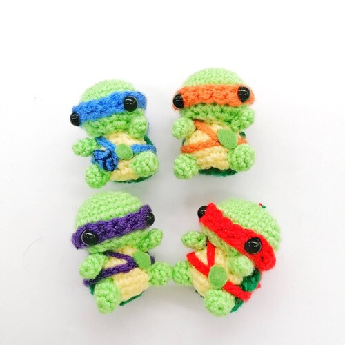 Teenage Mutant Ninja Turtles Keyrings/keychains Cartoon Cute | Etsy