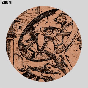 Printable Breaking Wheel ancient medieval execution | Etsy