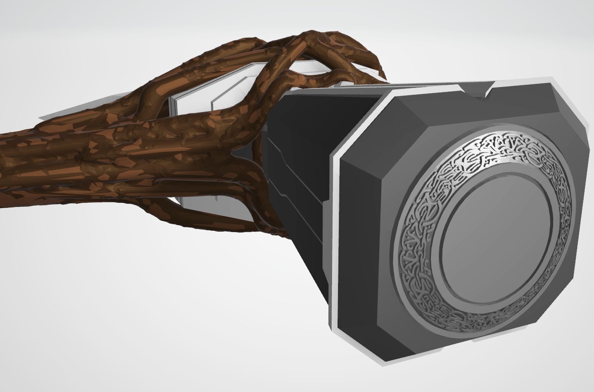 Thor Axe Stormbreaker 3D Model (DIGITAL FILES ONLY) Groot Arm Version ...