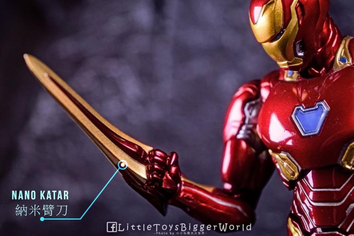 Iron Man Nano Katar blade from Infinity War 3D model DIGITAL | Etsy