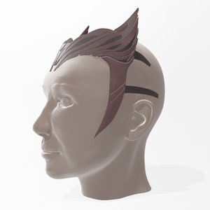 Wandavision Finale Scarlet Witch Tiara (DIGITAL FILE ONLY) Updated - Etsy