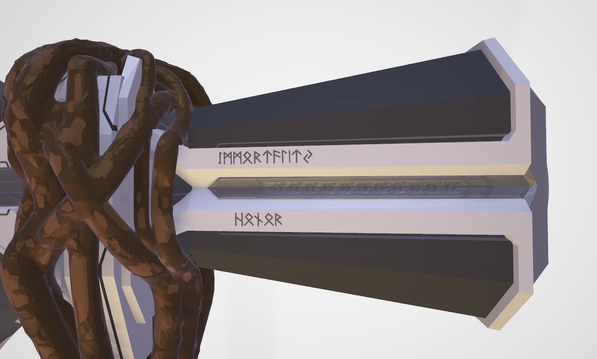 Thor Axe Stormbreaker 3D Model (DIGITAL FILES ONLY) Groot Arm Version ...