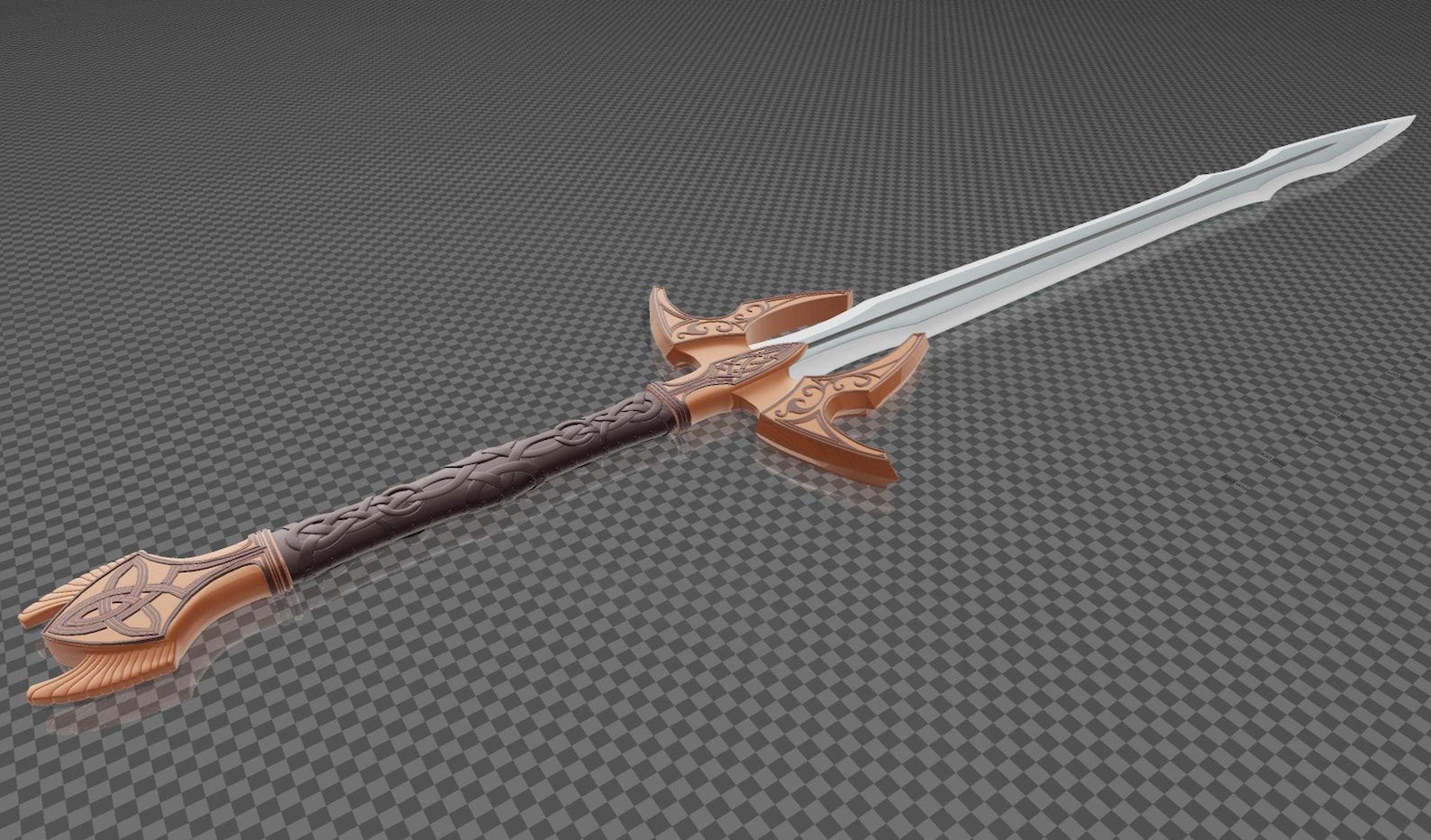 Hofund - Heimdall S Sword - Bifrost Key, Thor Ragnarok (3D FILES ONLY ...