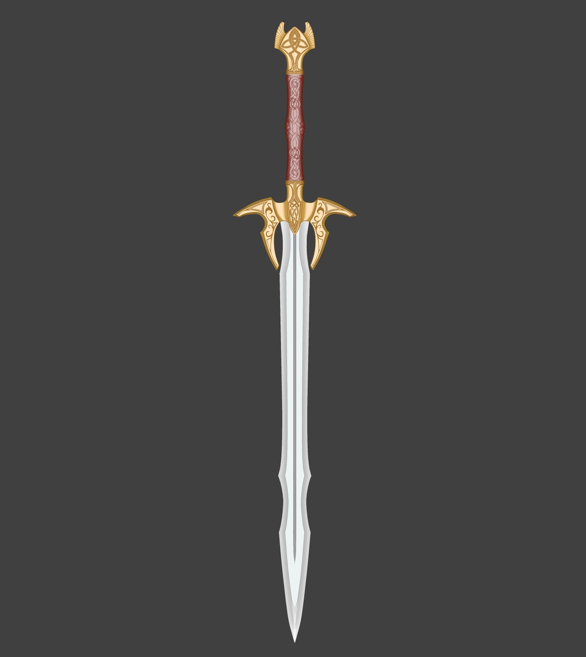 Hofund - Heimdall S Sword - Bifrost Key, Thor Ragnarok (3D FILES ONLY ...