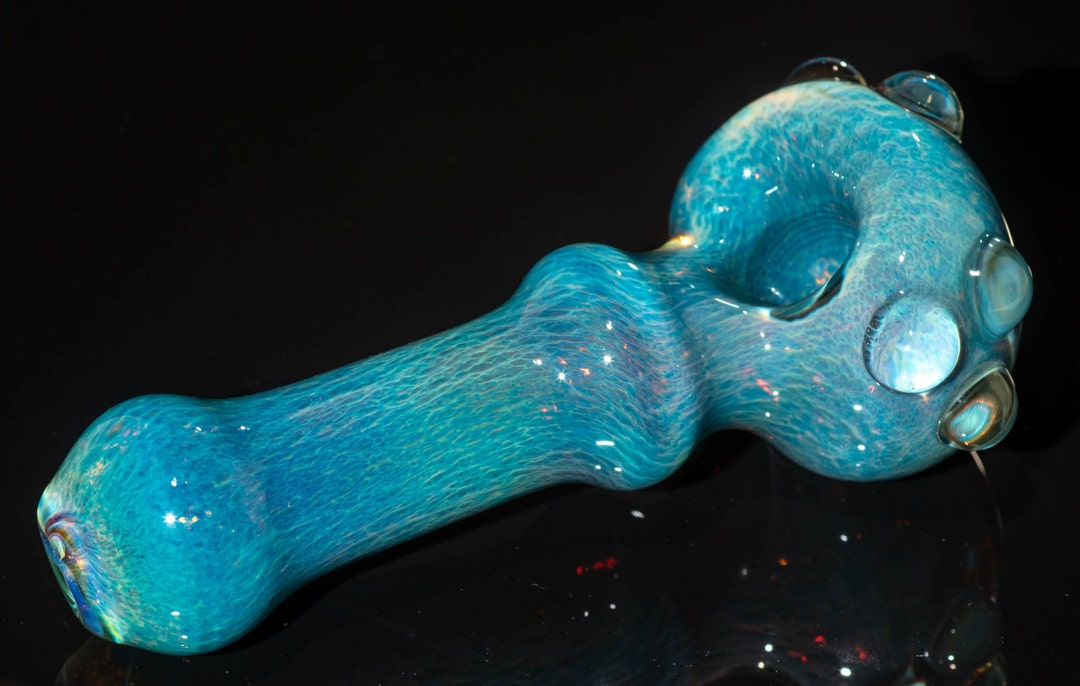 Glass Frit Pipe Borosilicate Spoon Heady Pipe Pocket Thick Handmade ...