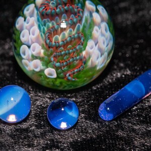 Coral Reef Marble Set | Slurper Set | Mini Marbles Glass Pearls Pillar ...