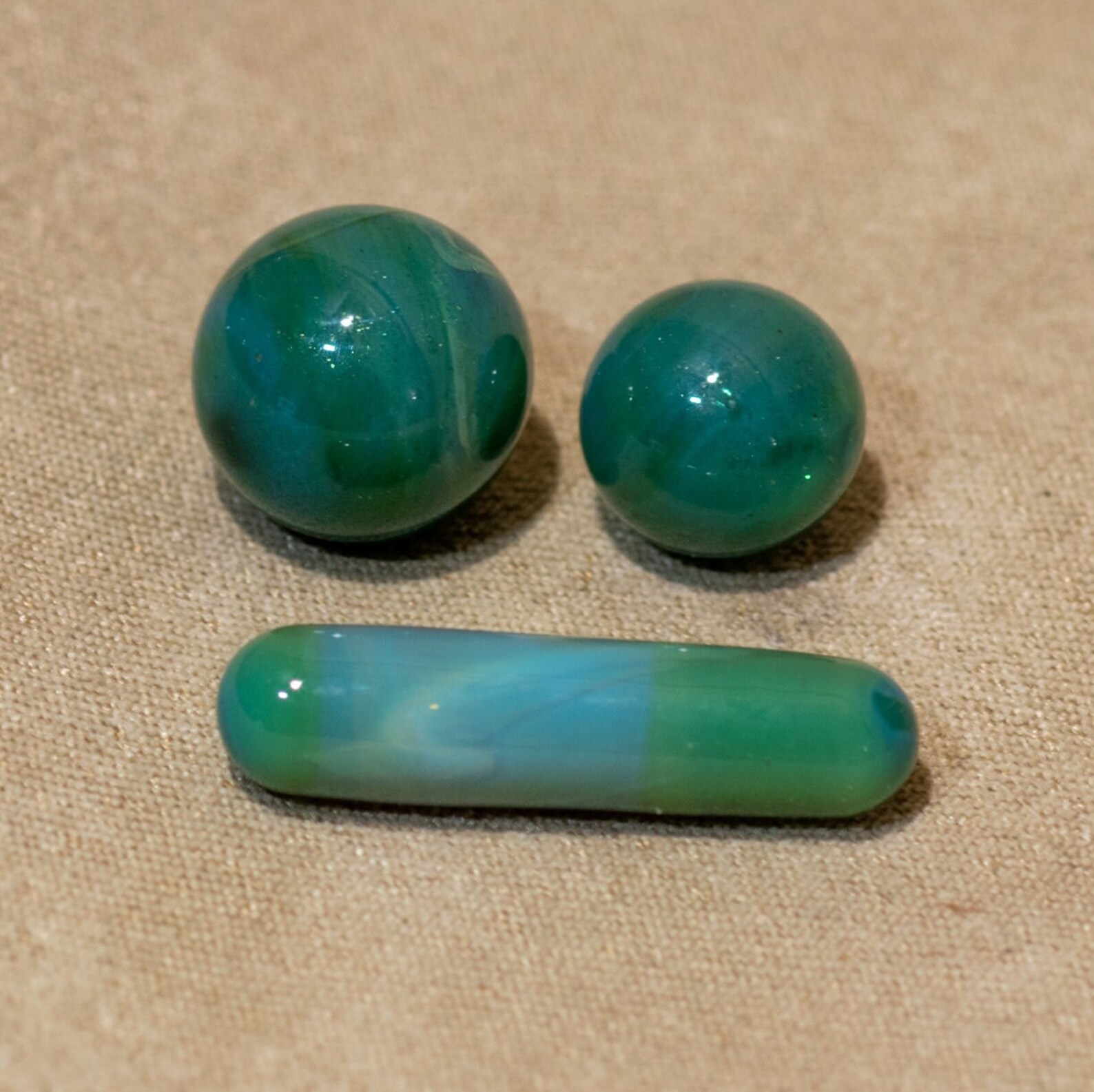 Coral Reef Marble Set Slurper Set Mini Marbles Glass Pearls Pillar Sea ...