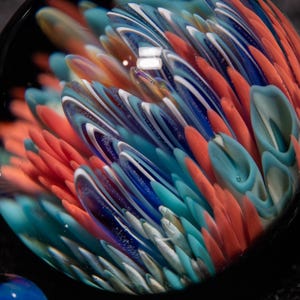 Coral Reef Marble Set Slurper Set Mini Marbles Glass Pearls Pillar Sea ...