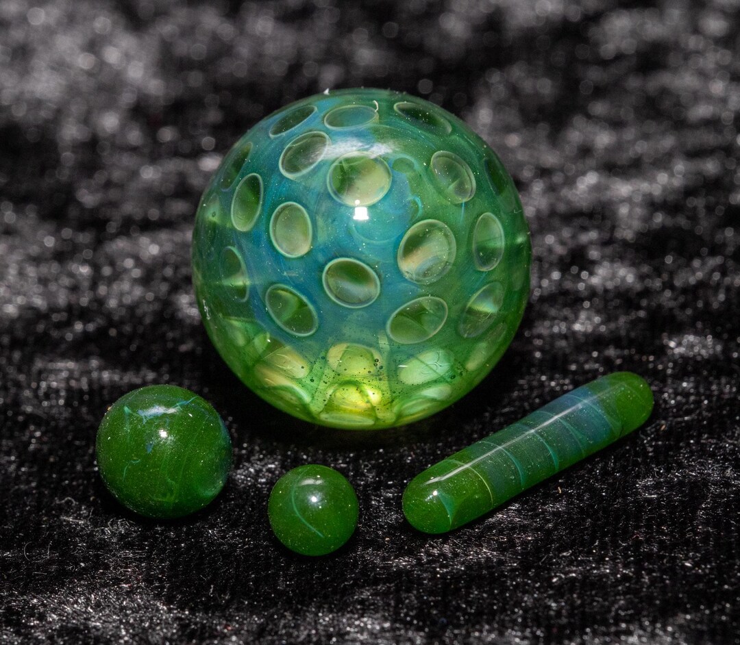 Matching Honeycomb Marble Set (4 Piece) | Slurper Set | Mini Marbles ...