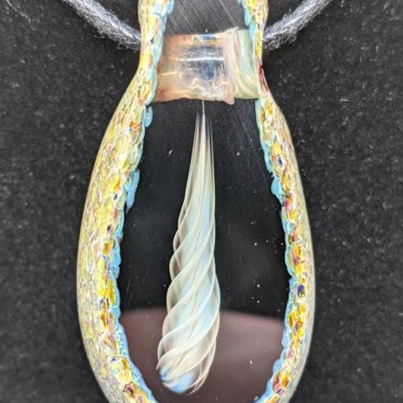 Flame Pendant - Etsy