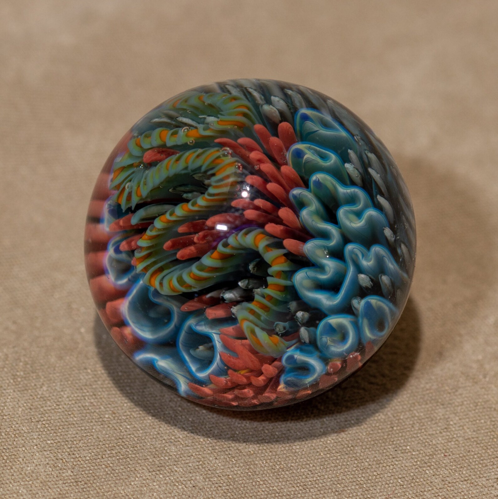 Coral Reef Marble Set Slurper Set Mini Marbles Glass Pearls Pillar Sea ...