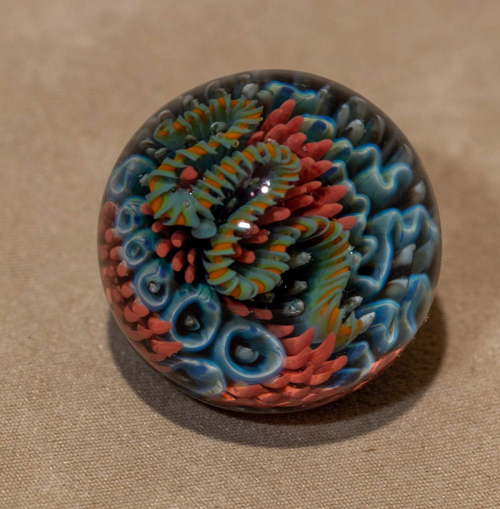 Coral Reef Marble Set Slurper Set Mini Marbles Glass Pearls Pillar Sea ...