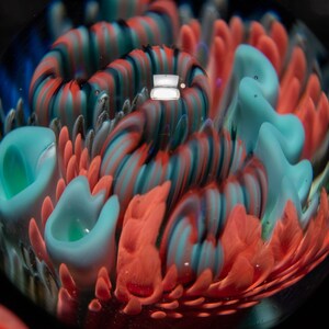 Coral Reef Marble Set Slurper Set Mini Marbles Glass Pearls Pillar Sea ...