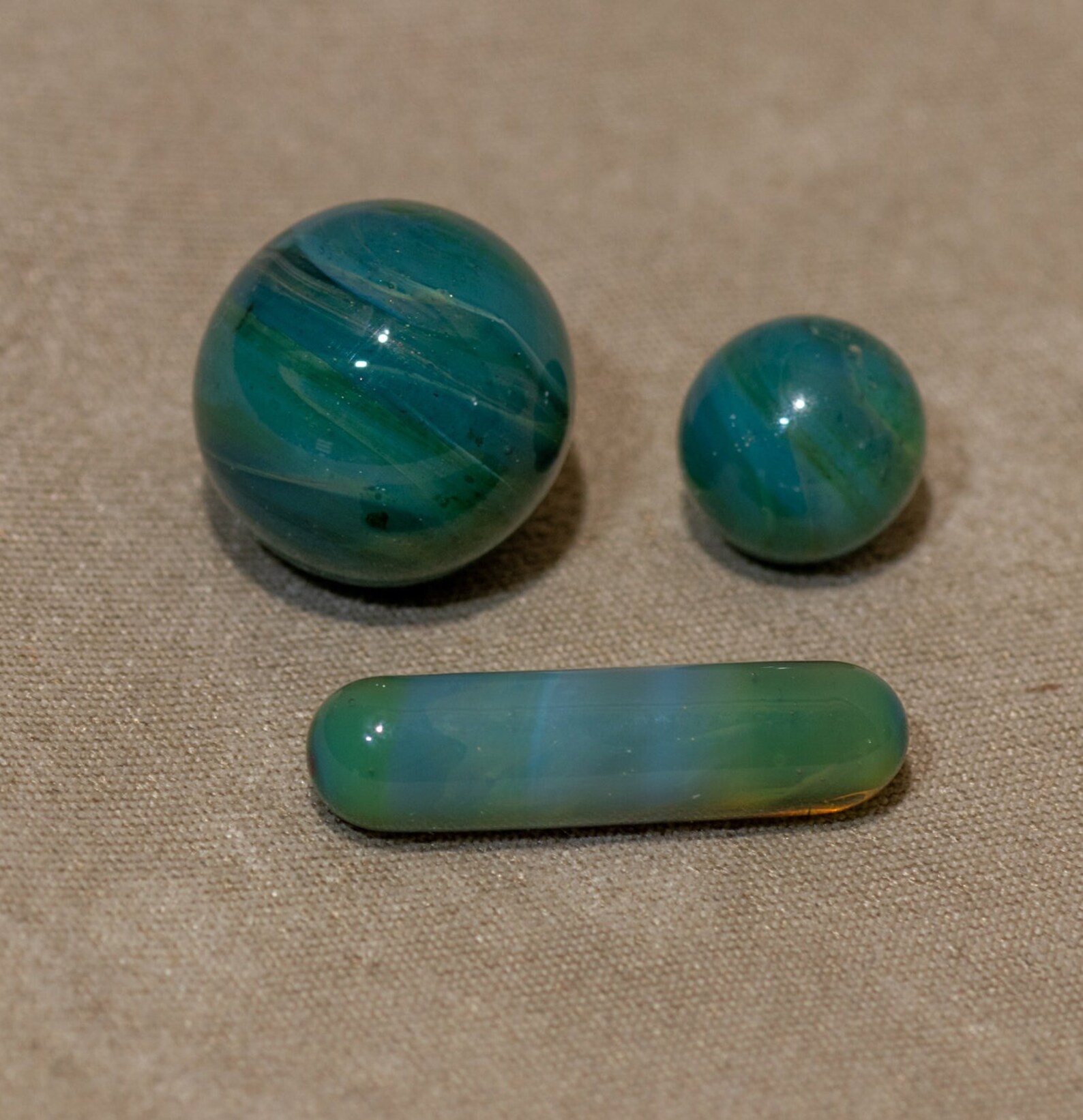 Coral Reef Marble Set Slurper Set Mini Marbles Glass Pearls Pillar Sea ...