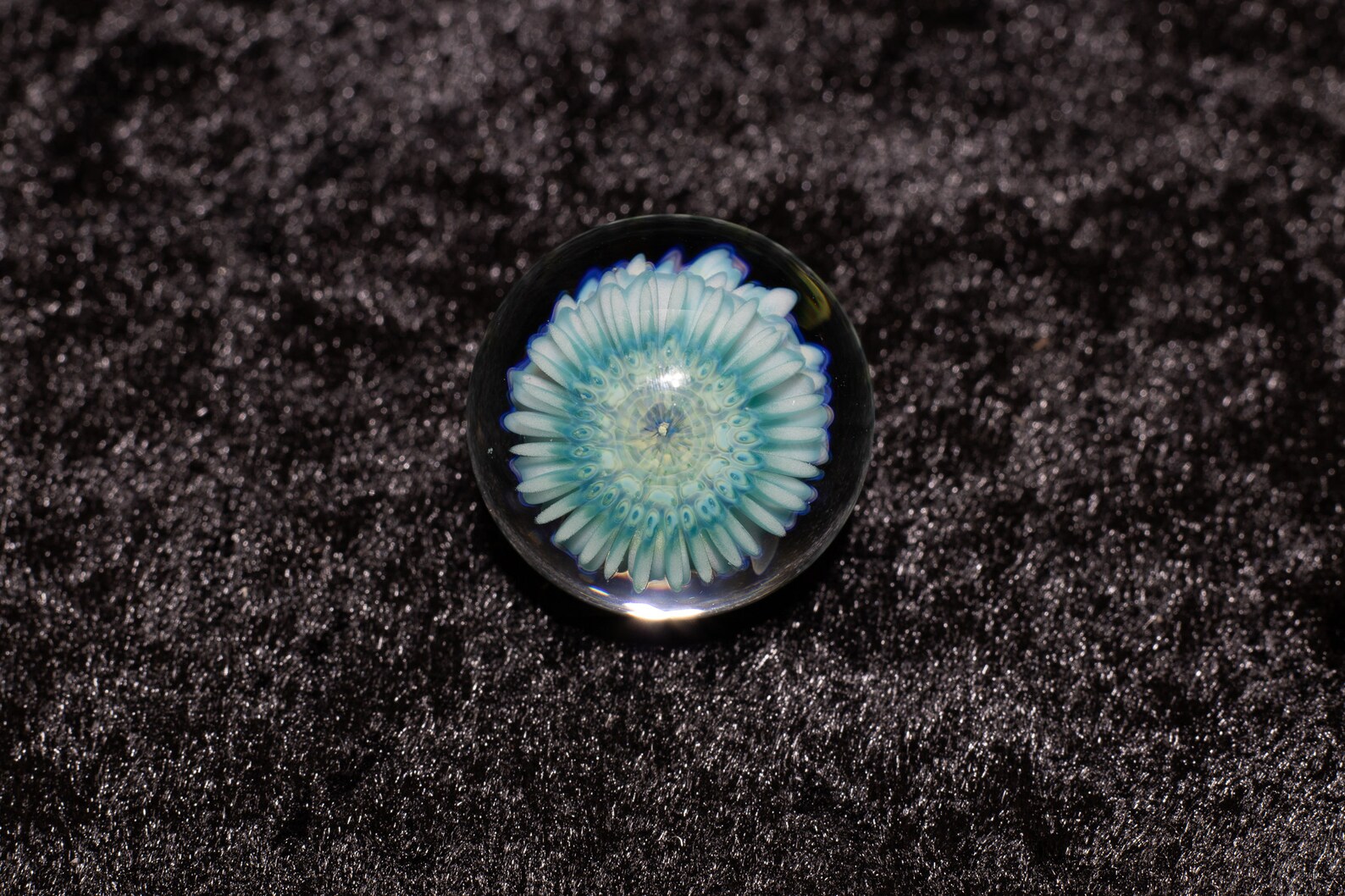 Flower Implosion Marble Set Slurper Set Mini Marbles Pearls Pillar Glass Blown Bottles Small ...