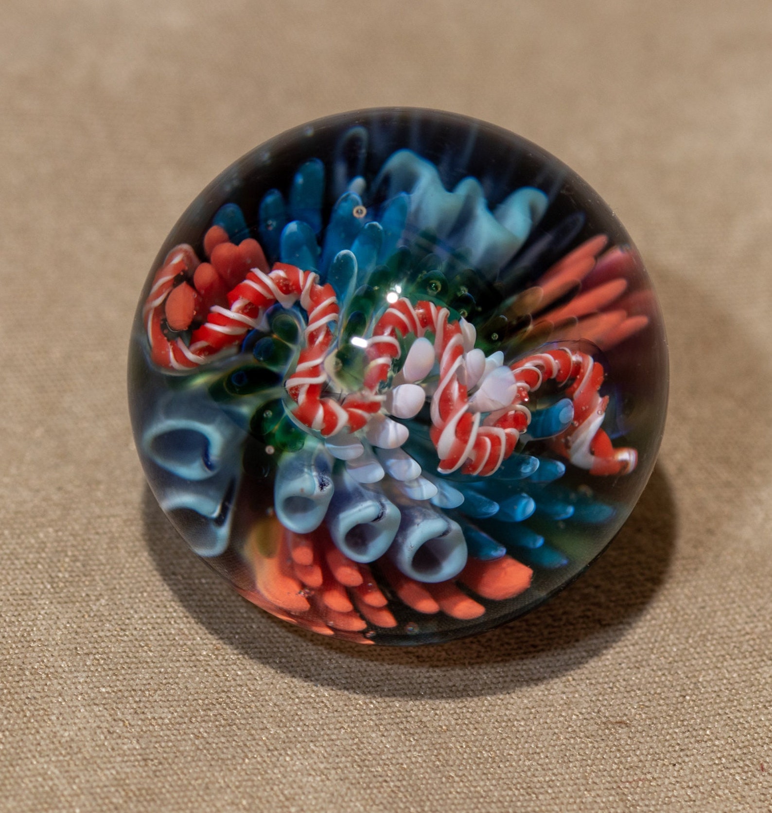 Coral Reef Marble Set Slurper Set Mini Marbles Glass Pearls Pillar Sea ...