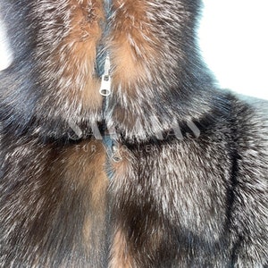 Double Side Fox Fur Costume With Whole Skins,fur ,luxury Fur Suit ...