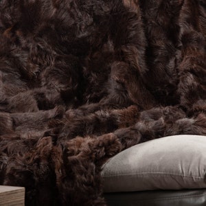 Real Spanish Sheepskin Fur Throw, Fur Warmer, Fur Comforter - Etsy