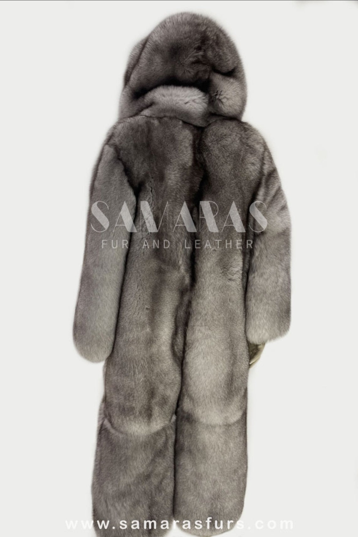 Double Side Fox Fur Costume With Whole Skinsfur luxury Fur - Etsy