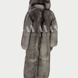 Double Side Fox Fur Costume With Whole Skins,fur ,luxury Fur Suit ...
