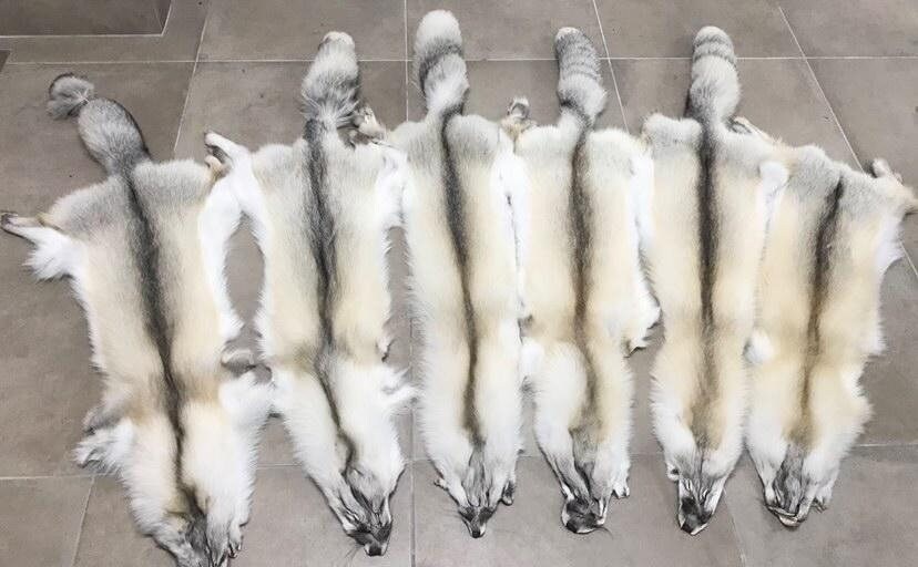 Luxury Full Skin REAL FOX FUR Throw,fur Comforter,fur Blanket,various ...