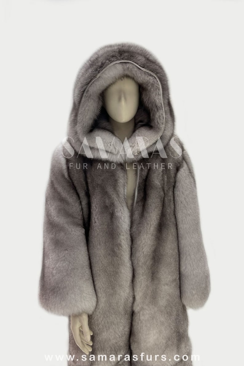 Double Side Fox Fur Costume With Whole Skinsfur luxury Fur - Etsy