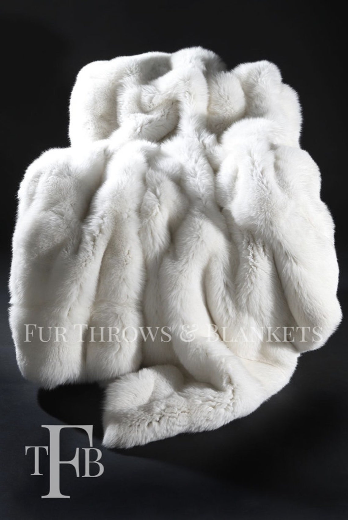 Genuine Luxury Full Skin REAL FOX FUR Throwfur Comforterfur - Etsy