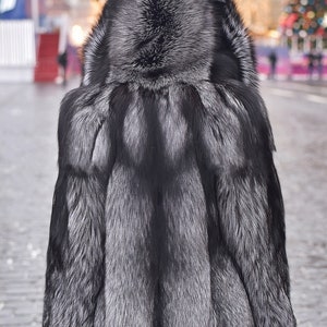 LUXURY FOX FUR Jacket With Whole Skins, Fur Jacket, Luxury Fur ...
