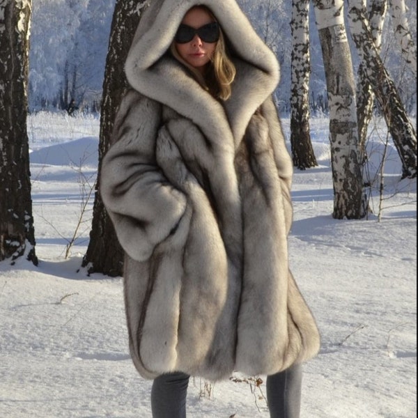 Real Fur Coat - Etsy