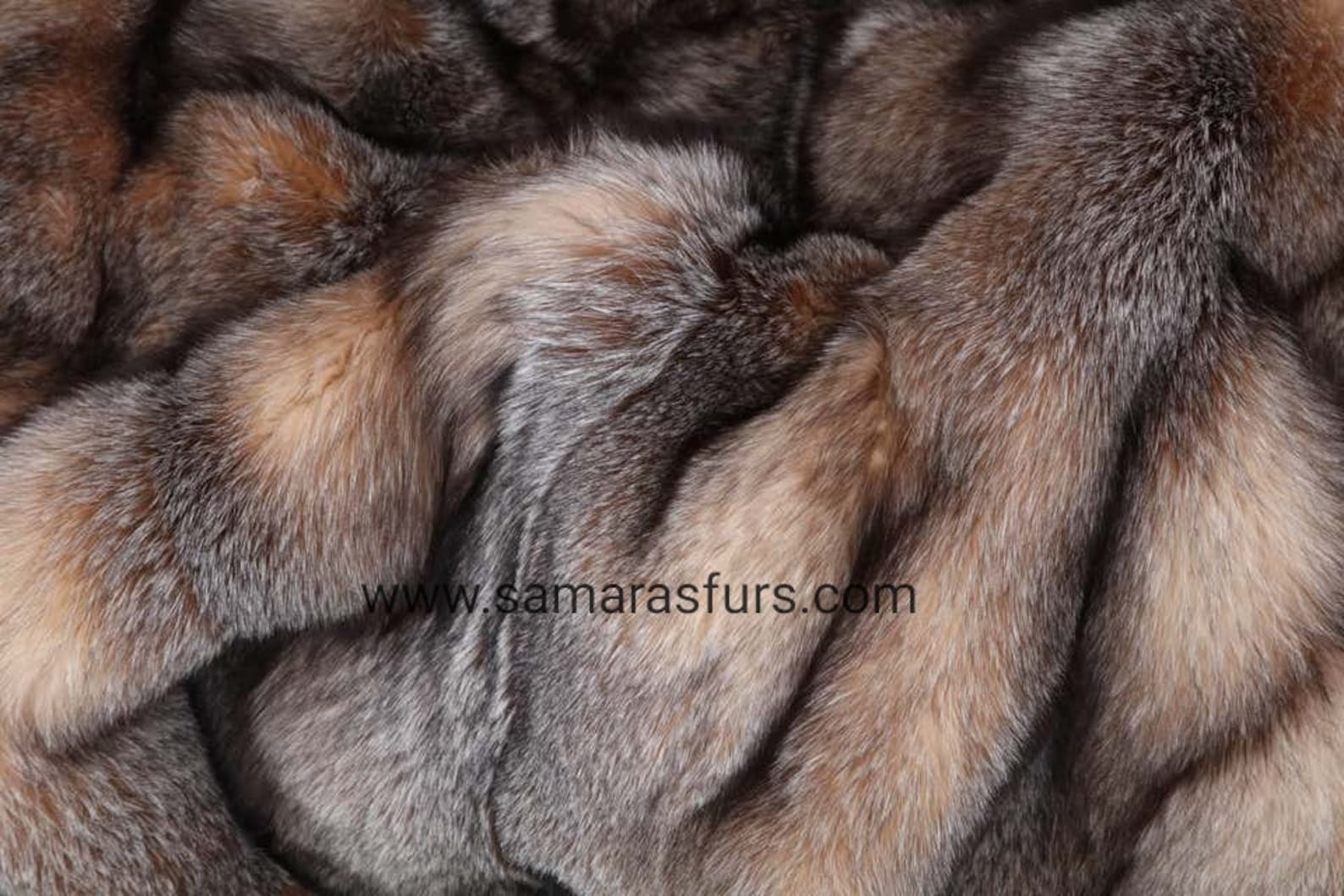 Real Crystal Fox Full Skin Fur Throw,fur Blanket,fox Blanket, Fox Fur Throw,real Fur Blanket,all ...