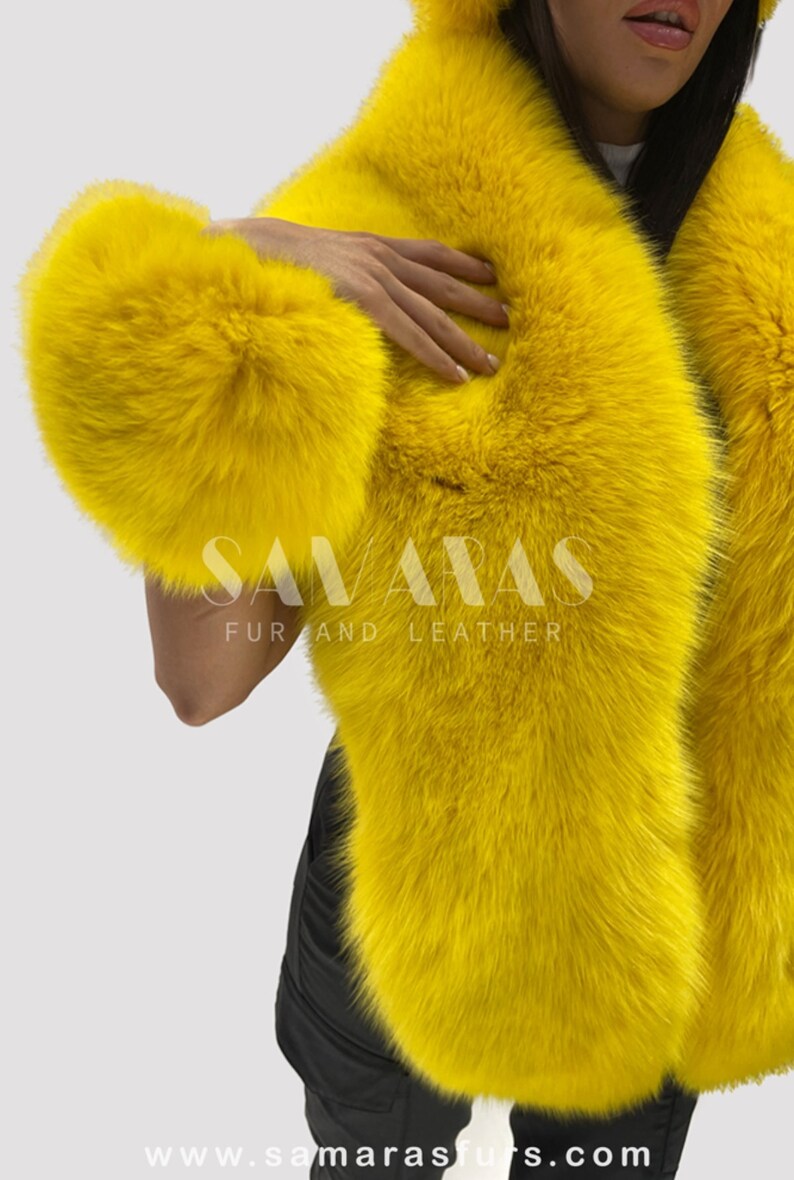 Top Quality FOX FUR BOA Set With Fox Hat and Fox Fur - Etsy