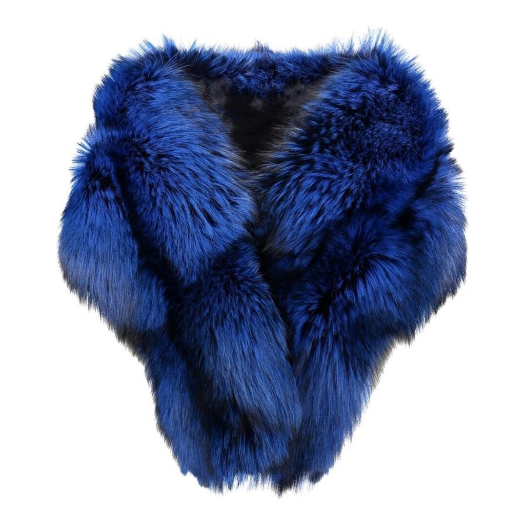 Silver Fox Fur Cape Fox,top Quality Foul Skins,many Colors Available - Etsy