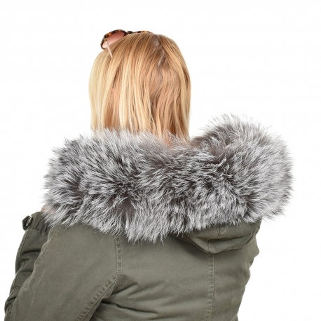 Top Quality XXL Fur Hood Trim/collar, Different Colors, Top Quality ...