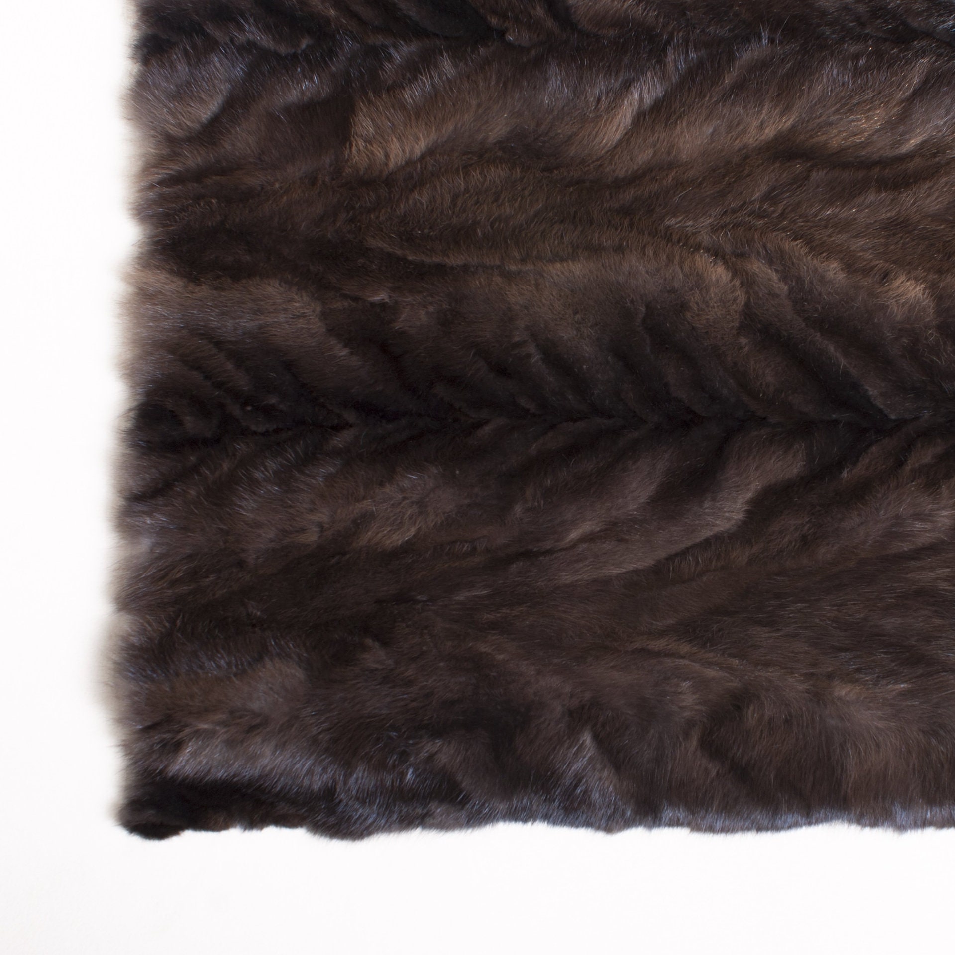 REAL SABLE FUR Blanket Sable Fur Throw Super Luxury - Etsy