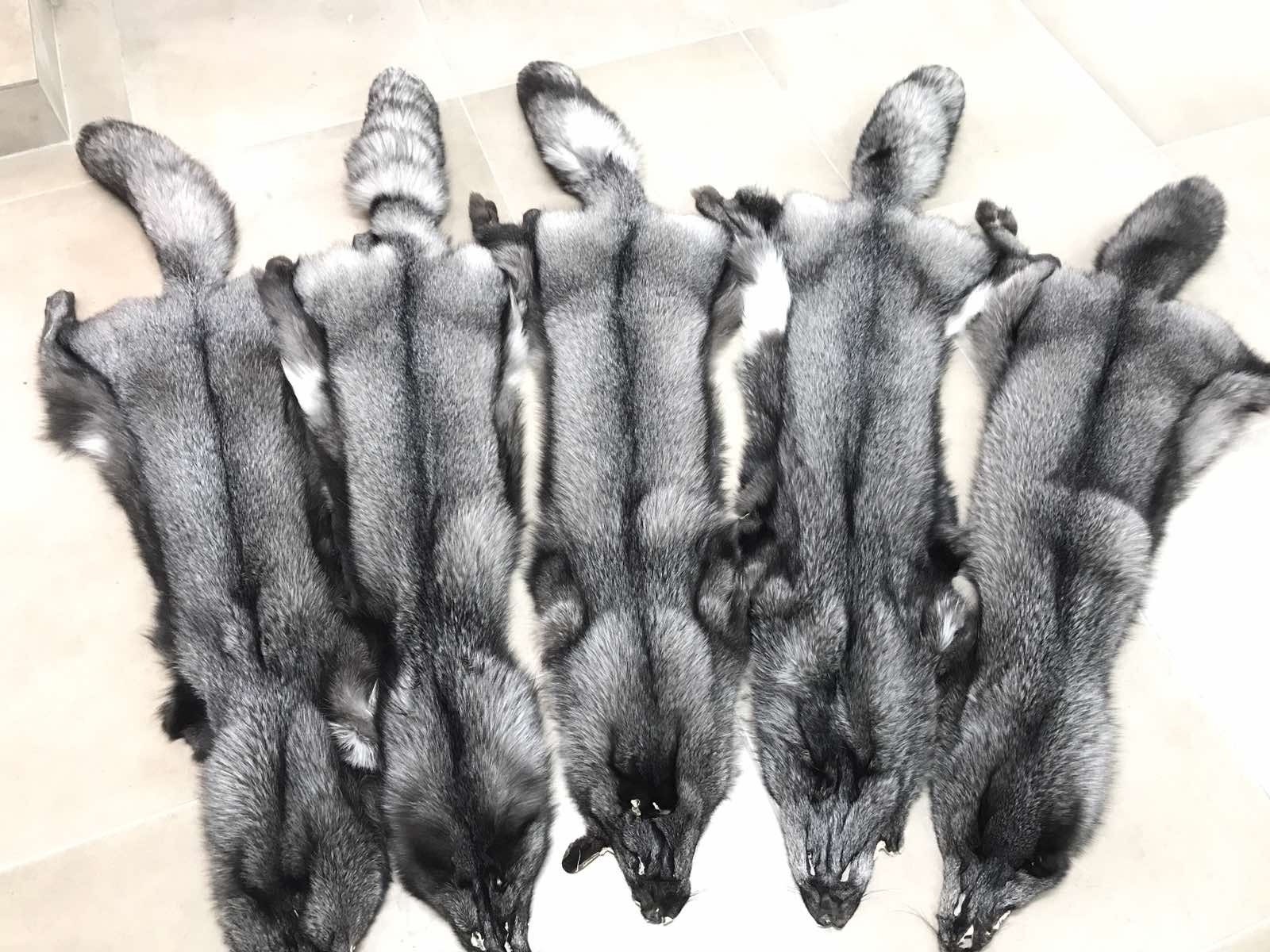 Luxury Full Skin REAL FOX FUR Throw,fur Comforter,fur Blanket,various ...