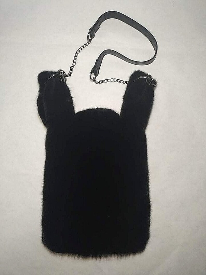 Real Mink Fur Bags/purse,5 Colors Pallete Comfortable Spacious Fur Bag ...