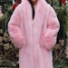 LUXURY REAL PINK Fox Jacket , Fur Coat With Whole Skins,fur Jacket ...