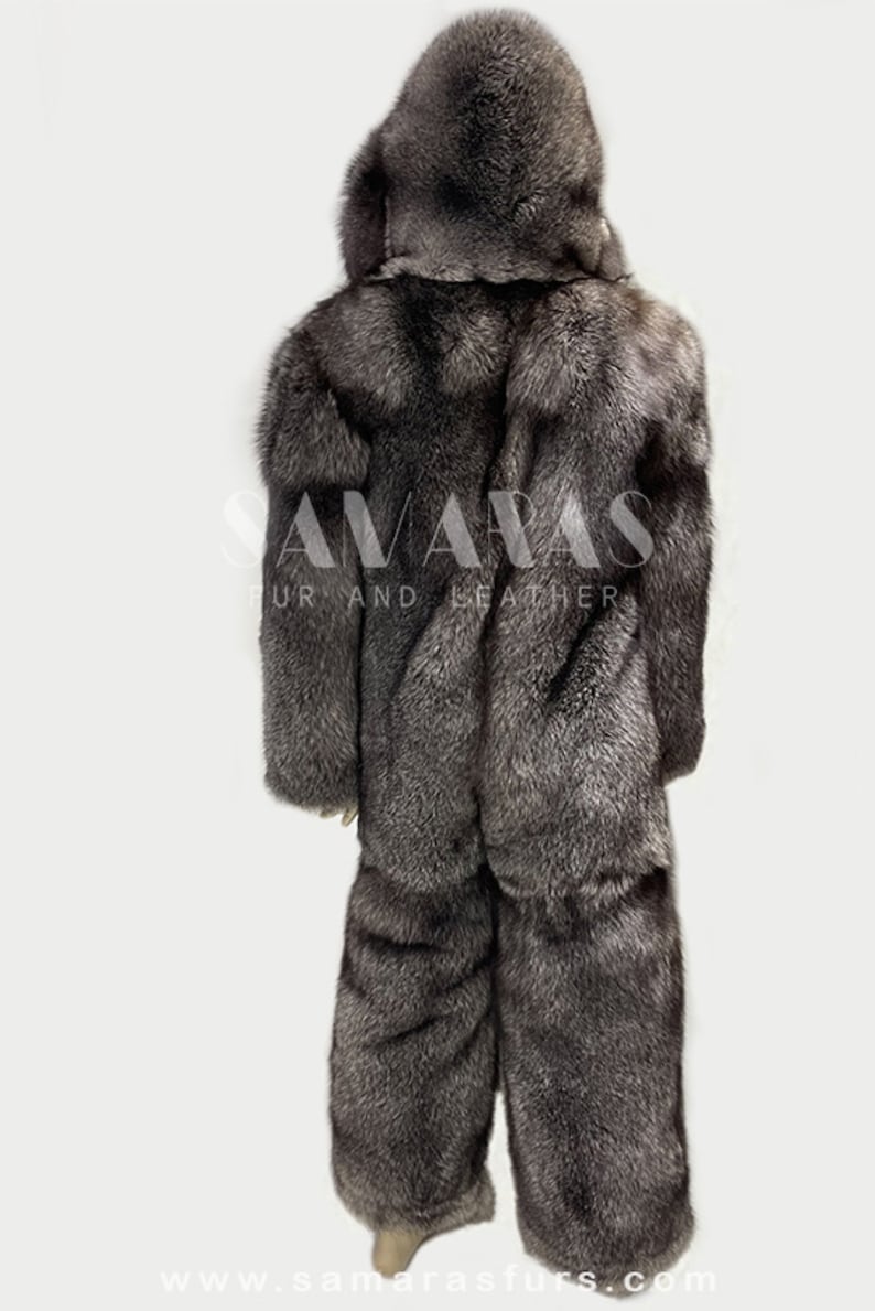Double Side Fox Fur Costume With Whole Skinsfur luxury Fur - Etsy